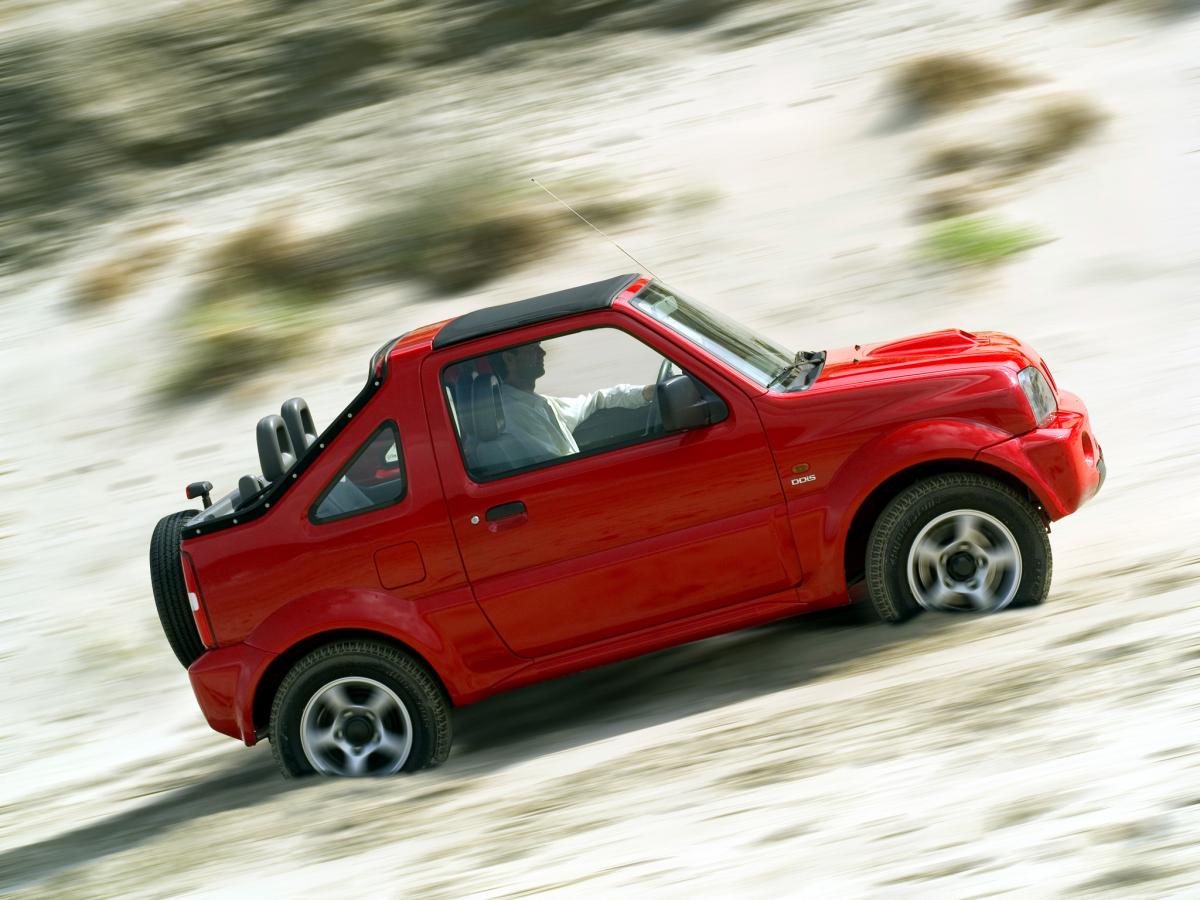 Suzuki Jimny Cabrio (FJ) 1.3 i 16V 4WD (80 Hp)